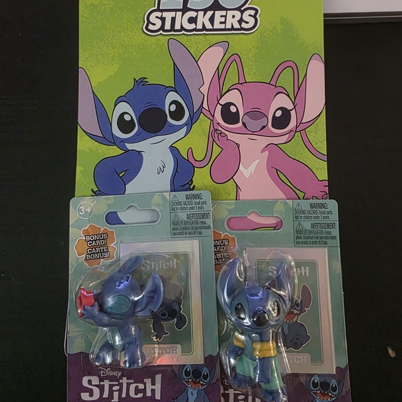 Disney | Toys | Disney Stitch Blue And Yellow Toy Set | Poshmark